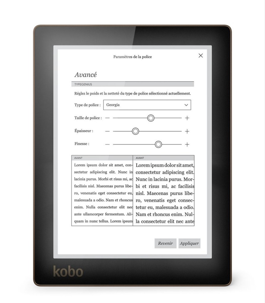 Nouvelles tablettes Kobo Arc 10HD, Kobo Arc 7HD, Kobo Arc 7, et e-book ...